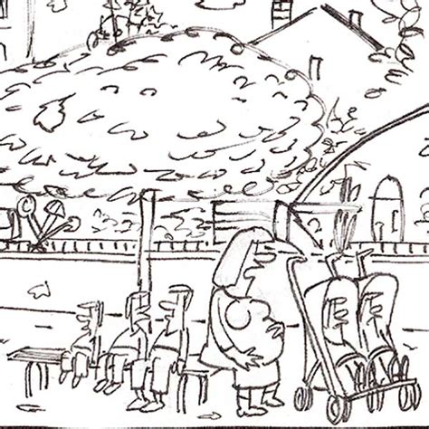 Mütter vom Kollwitzplatz Sex Skizze OL Cartoon