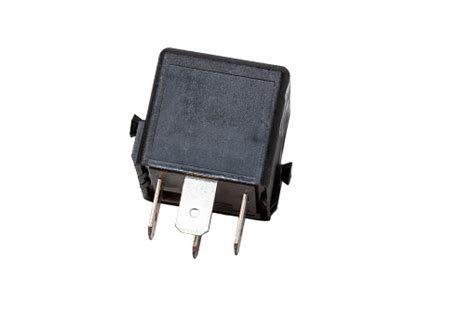 전기 릴레이 전기 보조 릴레이 코일 파워 릴레이 자기 컨택터 흰색 배경에 격리된 12v 자동 부품 교통수단에 대한 스톡 사진 및 기타 이미지 Istock