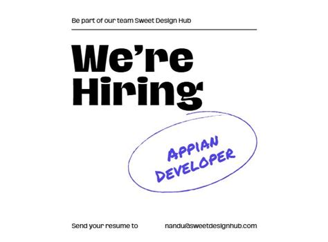 🚀 Were Hiring Appian Developer Full Time Part Time Freelancer 🌍 Remote Shreya C