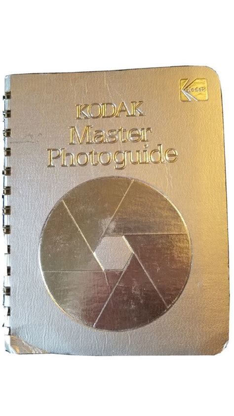 Pocket Sized Kodak Master Photoguide 1976 Book Guide Cheat Sheet Chart Dials Vintage Manuals