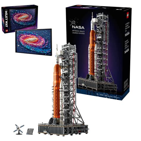 Lego Icons 10341 Nasa Artemis Space Launch System And Lego Art 31212