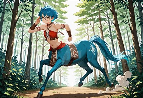 Open Centaur Anime Tribal Girl Ai Adoptable By Kaoriai0w0 On Deviantart