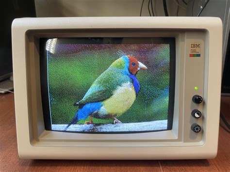 Cga Isnt That Bad Its Just Ibms Cga Card 320x240x16 Image On An Ibm 5153 Via A Custom