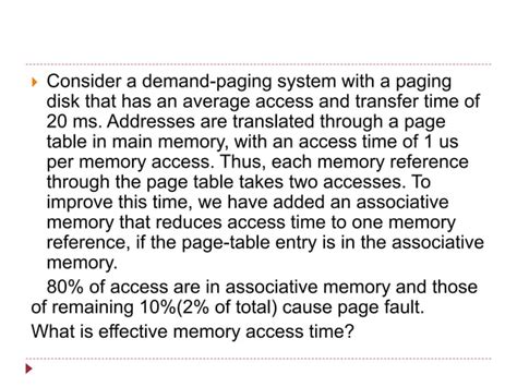 Virtual Memory Management In Operating System Pptx