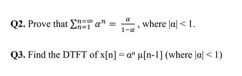 Solved Q Prove that n n αn αα where α