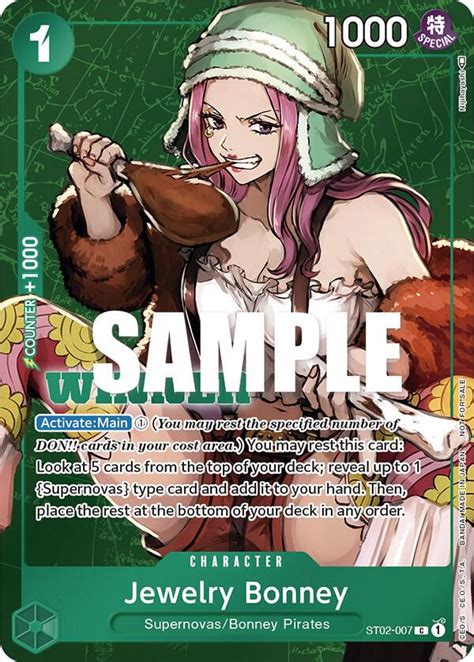 Jewelry Bonney Tournament Pack Vol 3 Winner One Piece Promotion