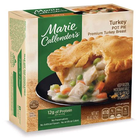 Water Butlers Marie Callenders Turkey Pot Pie 15 Oz