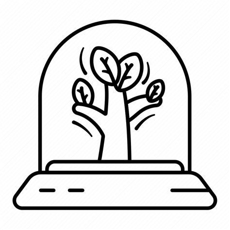 Tree Nature Hologram Green Technology Icon Download On Iconfinder