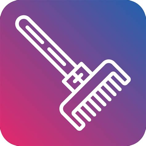 Premium Vector Vector Design Rake Icon Style