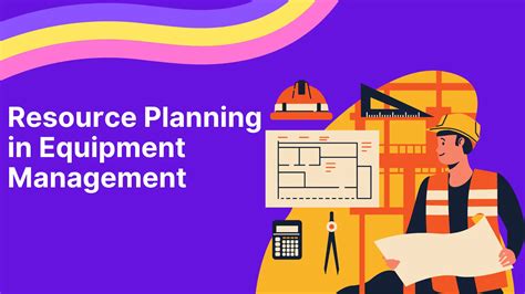 Resource Planning In Equipment Management Clue Insights