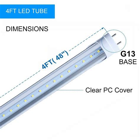 Fluorescent Lamp Dimensions A Guide To Light Bulb Sizes Types