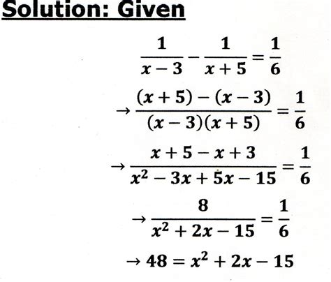 QUADRATIC EQUATION PART