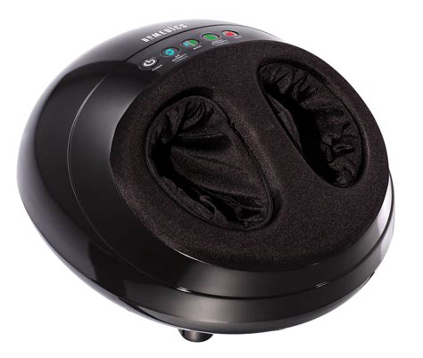 Homedics 3 In 1 Pro Foot Massager With Heat In Black