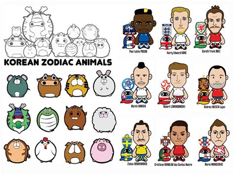 심플하고 귀여운 캐릭터 디자인 캐릭터 스타일의 캐리커처 제작해 드립니다 크몽