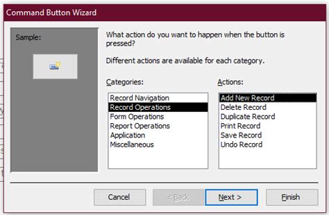 How To Design A Form In MS Access To View Add Delete And Modify The Patient Record In The Database
