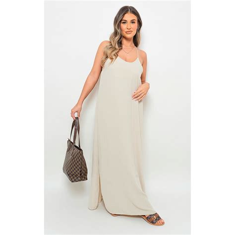 Spaghetti Strap Maxi Dress Go Wholesale