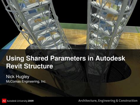ppt using shared parameters in autodesk revit structure powerpoint