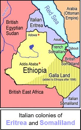 The First Italo Ethiopian War The Battle Of Adowa 1896 Vc
