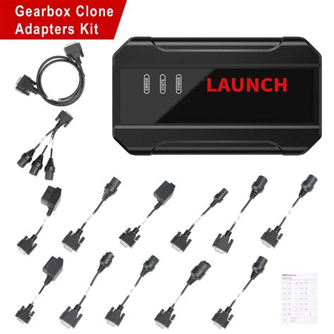 Launch X431 ECU TCU Programmer With X431 Gearbox Module Cloning Device Connectors