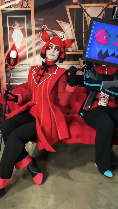Thats The Tea😁 Hazbinhotel Alastorcosplay Alastor Vox
