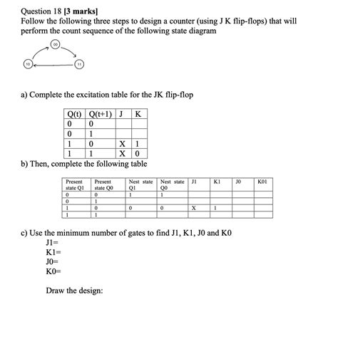 Solved Question 18 3 Marks Follow The Following Three Chegg Com