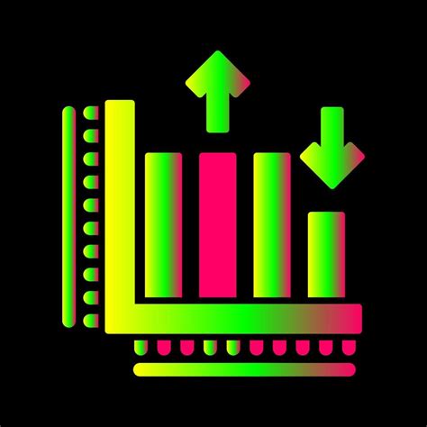 Bar Graph Vector Icon 20576023 Vector Art At Vecteezy