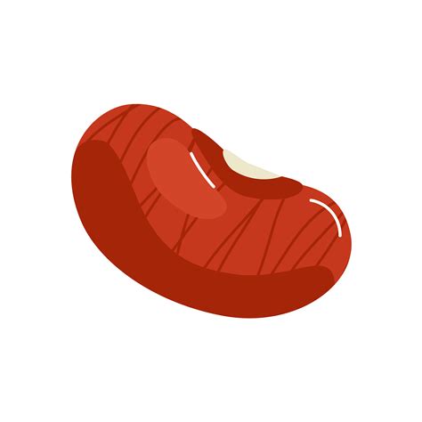 Bean Seed Organic Isolated Icon 2704589 Vector Art At Vecteezy