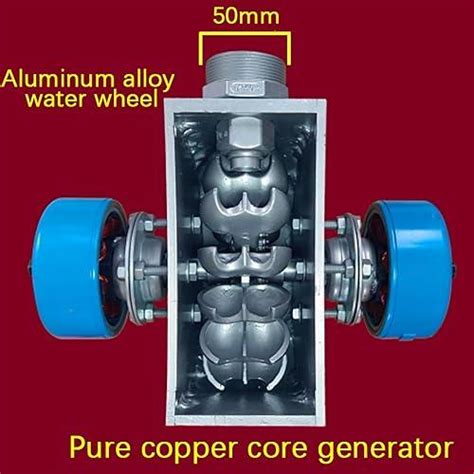 Zhozhut 2000w 220v Horizontal Hydroelectric Generator High Power Hydroelectric Generator Water