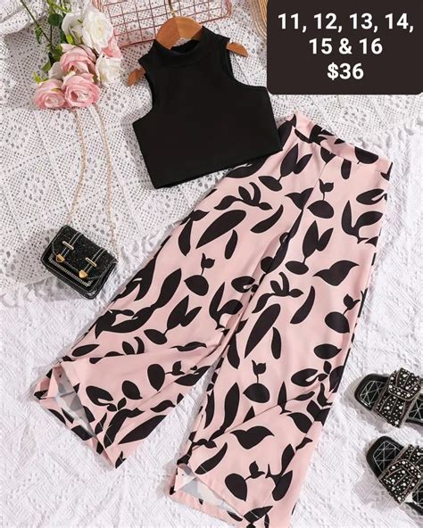 Black And Tan Leaf Set Girls Like You Boutique