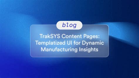 Resource Library Manufacturing Operations Solutions Parsec