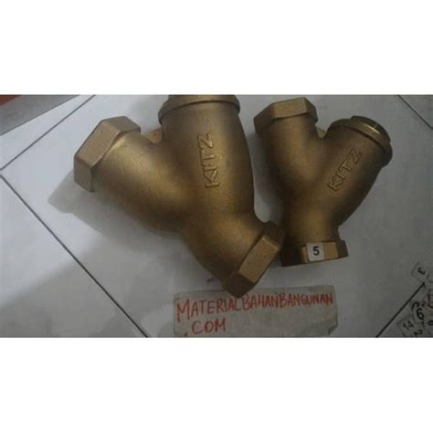 Y Strainer 2 Inch Drat Kitz Knie Tee Besi Sambungan Melengkung Pipa