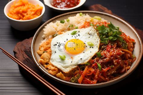 美味健康的拌饭高清图片下载 正版图片600530536 摄图网