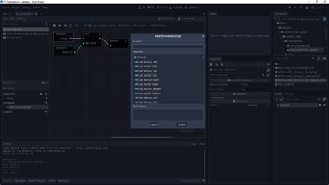 Only Functions Visible In GraphNode Search Box For VisualScript Editor Issue