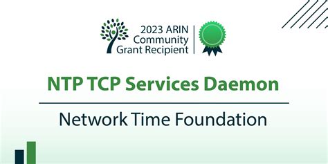 Arin Grant Report Ntp Tcp Services Daemon
