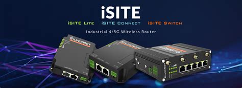 Isite 45g Industrial Router Silvernet