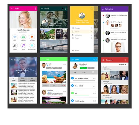 UI Elements On Behance