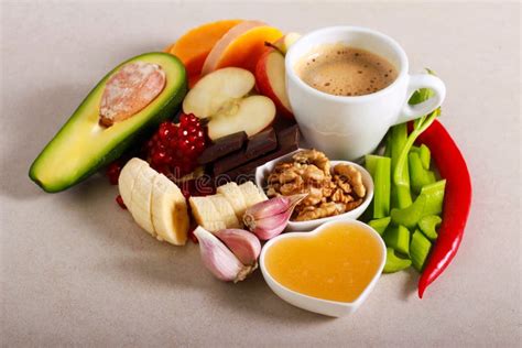 The Food That Boost Libido Stock Photo Image Of Background