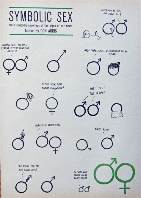 Ebluejay Symbolic Sex By Don Addis 60s Illustration Scarce Oringial 1965 Magazine Print Art