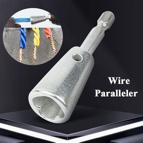 Electrician Wire Twisting Tools Quickly Wire Paralleler 2 6 Wire Merging Connector Electrical