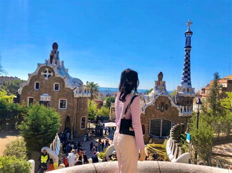 스페인바르셀로나 가우디 투어 구엘공원 까사밀라 5월 날씨 추억 사진 네이버 블로그