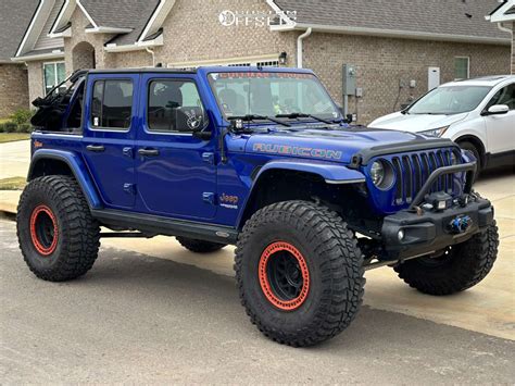 2019 Jeep Wrangler With 17x9 38 Kmc Km235 And 40135r17 Mickey