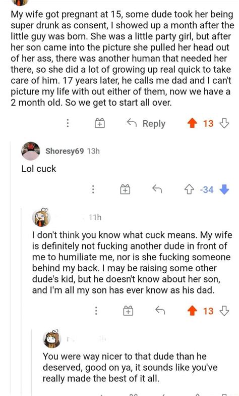 My Wife Got Pregnant At 15 Some Dude Took Her Being Super Drunk As
