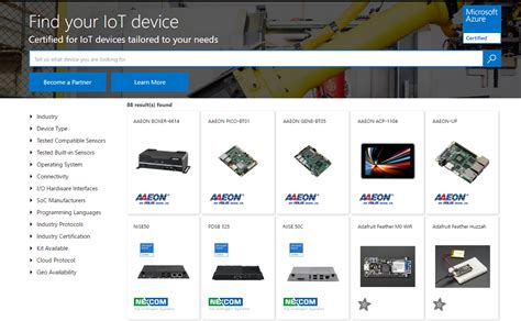 Azure Certified For Iot Expands To Help Customers Choose The Right Iot Device Artofit