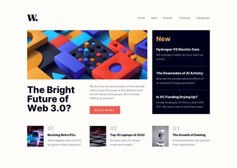 GitHub CiprianRosu News Homepage HTML CSS JS