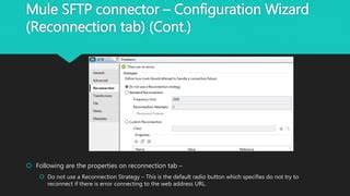 Mule SFTP Connector PPT