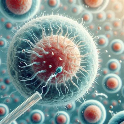 Premium Photo Artificial Insemination Fertilization Of Human Egg Cell
