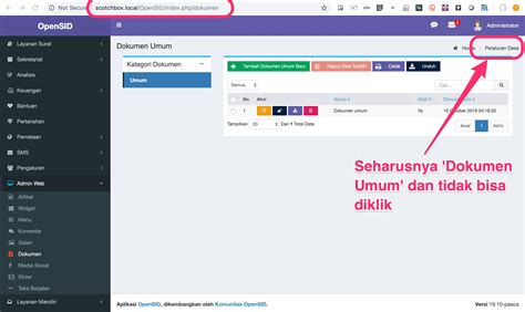 Jdih Link Di Halaman Admin Web Dokumen Menjadi Salah · Issue 2370