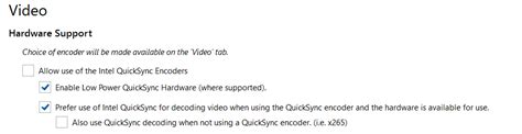 colour is wrong in intel qsv h265 10bit encodes · issue 5011