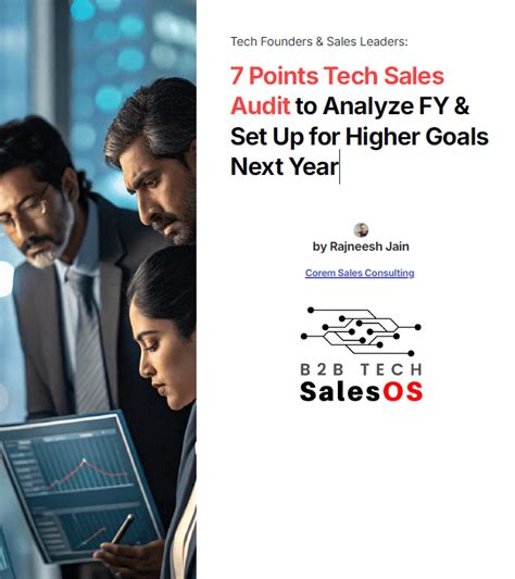 Tech Sales Fy Audit Check These 7 Points Tech Sales Fy Audit Check These 7 Points
