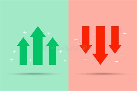 Increase Decrease Stock Illustrations 12331 Increase Decrease Stock